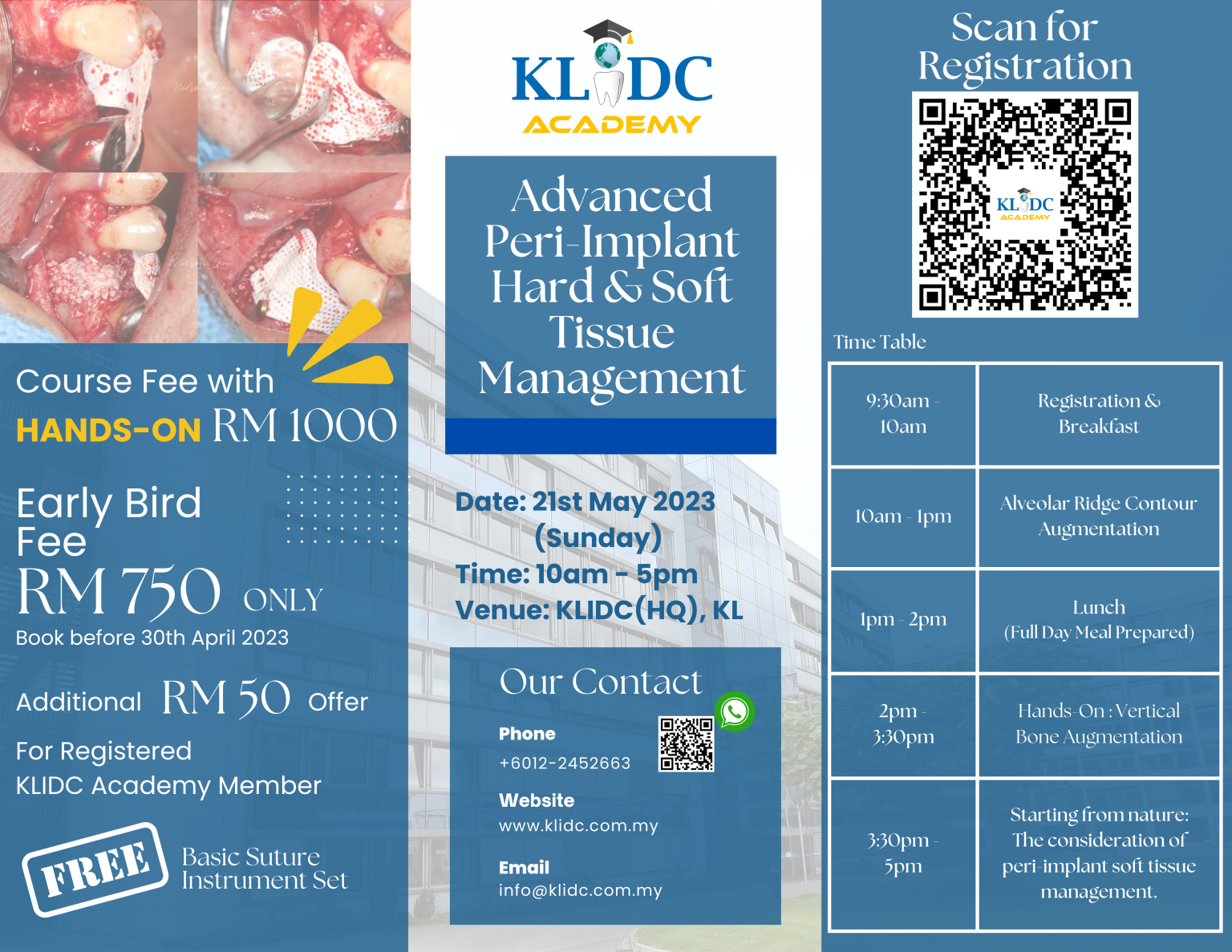 Advance Peri-Implant Hard & Soft Tissue Management - KLIDC