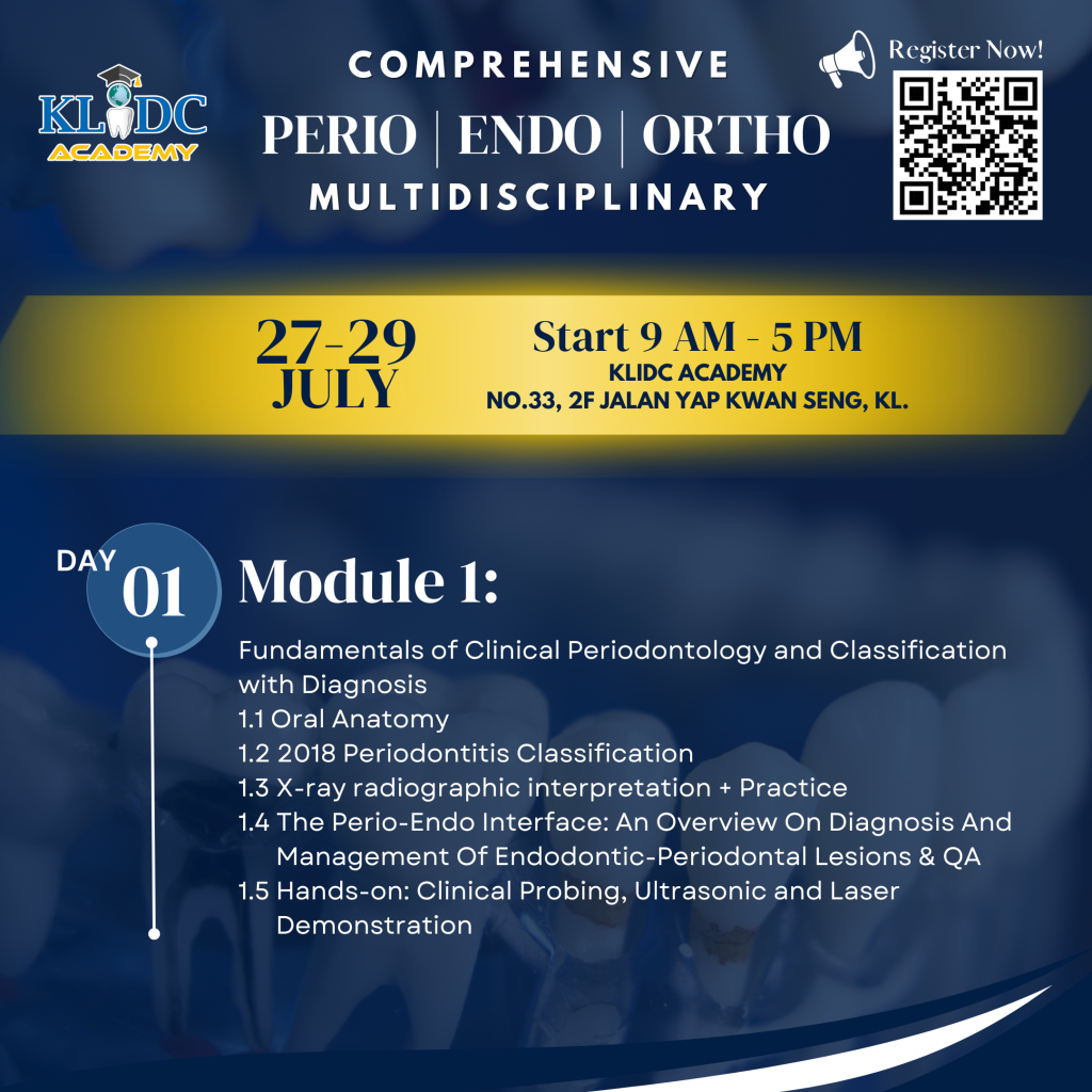 Dentistry Workshop Comprehensive Perio | Endo | Ortho Multidisciplinary ...